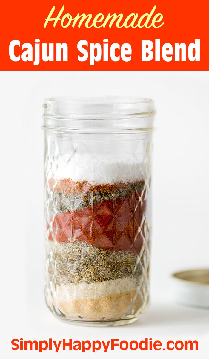 Cajun Spice Blend - Simply Happy Foodie