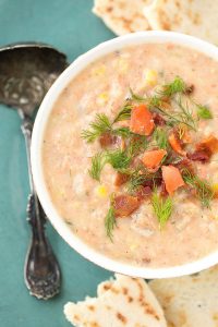 Salmon Chowder - Simply Happy Foodie
