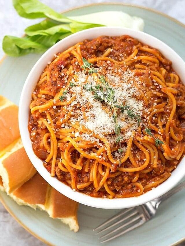 Instant Pot Mini – Spaghetti Story - Simply Happy Foodie