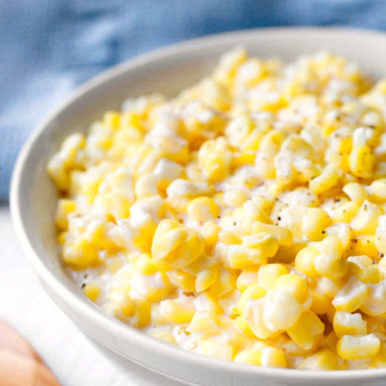 Slow Cooker Creamed Corn - Simply Happy Foodie
