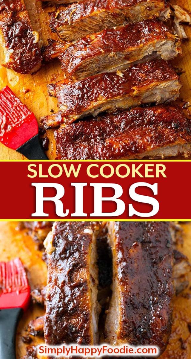 Slow Cooker Ribs - Simply Happy Foodie