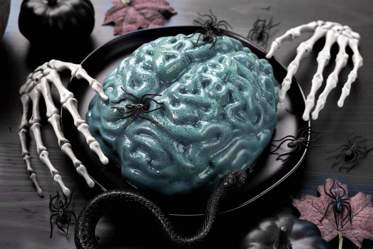 Halloween Jello Brain Recipe - Simply Happy Foodie