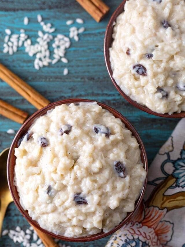 Rice Pudding in the Instant Pot Story - Simply Happy Foodie