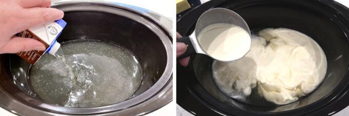 Easy Slow Cooker Cheesy Grits - Simply Happy Foodie