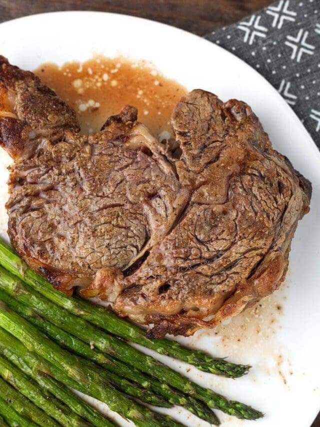How to Cook Rib Eye Steak In the Air Fryer Story - Simply Happy Foodie