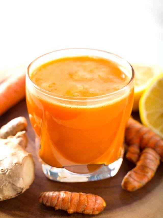 Fresh Turmeric Tonic Story - Simply Happy Foodie