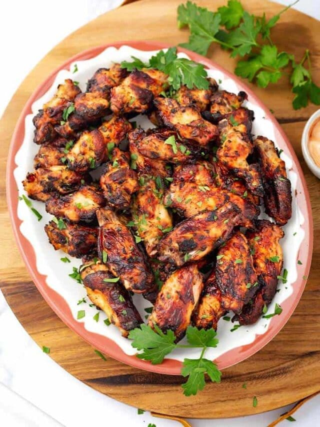 Air Fryer Chicken Wings Story - Simply Happy Foodie