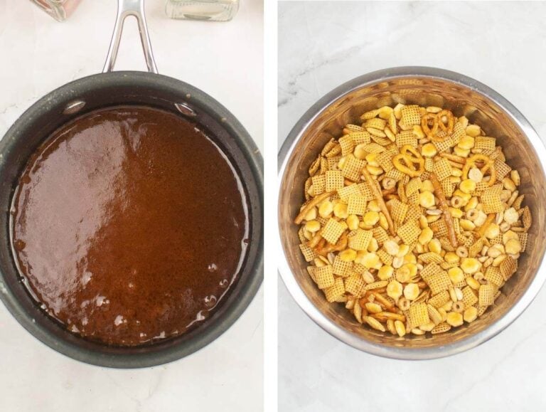 Air Fryer Chex Mix - Simply Happy Foodie