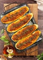 Cheesy Stuffed Zucchini Boats - Simply Happy Foodie