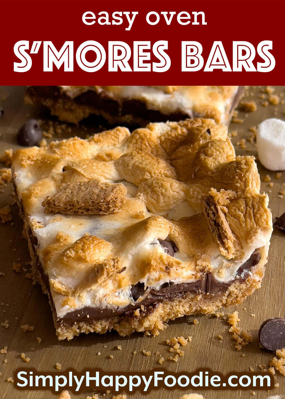 S'mores Bars Recipe - Simply Happy Foodie