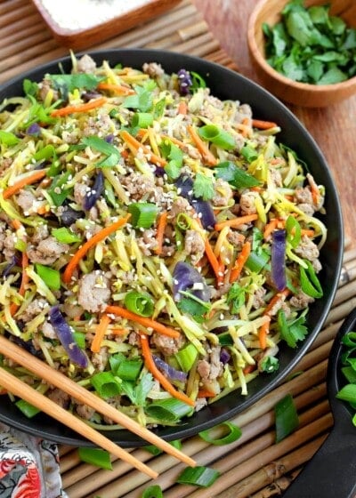 Egg Roll in a Bowl - Simply Happy Foodie
