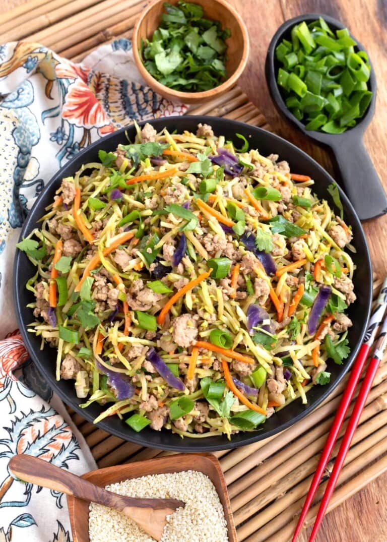 Egg Roll in a Bowl - Simply Happy Foodie