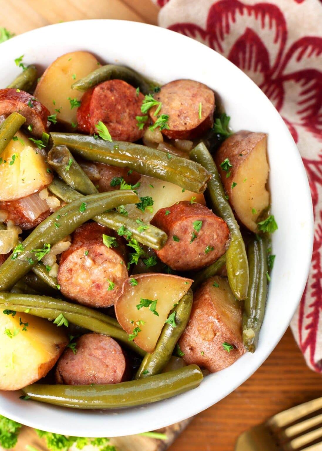 Crockpot Swamp Potatoes - Simply Happy Foodie
