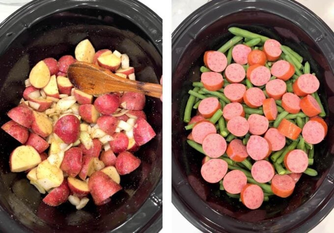 Crockpot Swamp Potatoes - Simply Happy Foodie