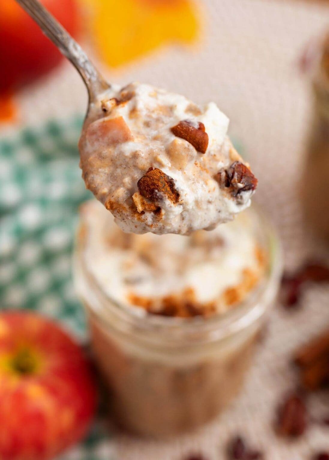 Apple Overnight Oats - Simply Happy Foodie