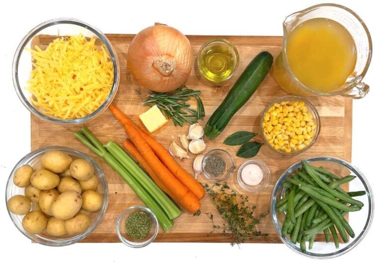Homemade Creamy Vegetable Soup - Simply Happy Foodie